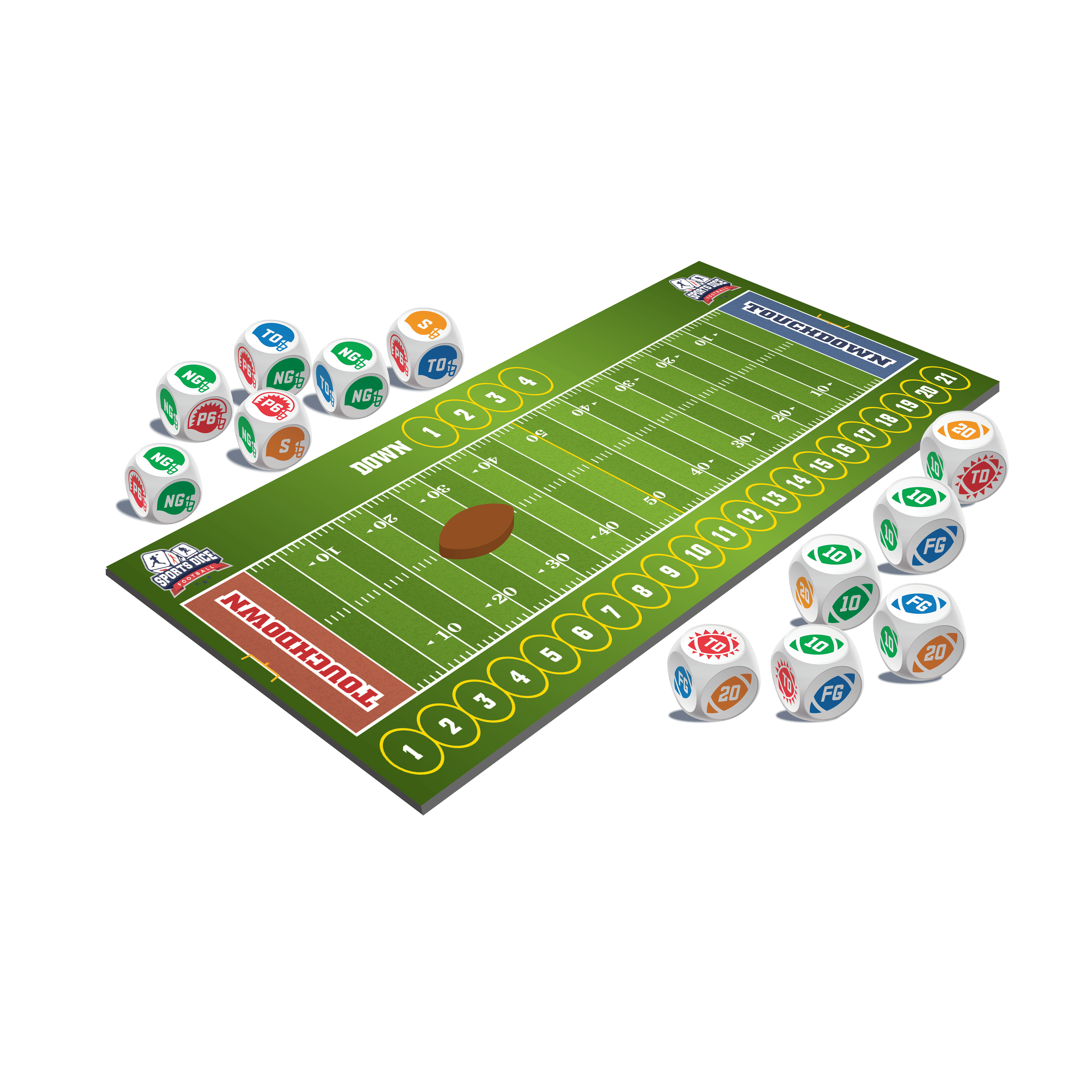 Sports Dice Football Foxmind